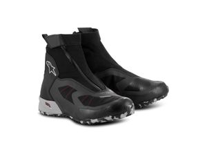 8059347260198 - Motorradstiefel Alpinestars CR-8 Gore-Tex Schwarz-Mittelgrau-Hellrot