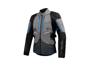 3661615577591 - Motorradjacke VIDAR Grau-Schwarz-Blau