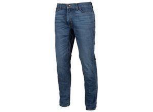 0681573632272 - K Forty 3 Tapered Stretch Denim Motorradjeans Blau 31