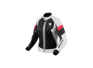 8700001379519 - Motorradjacke RevIt! Control Air H2O Damen Weiß-Schwarz