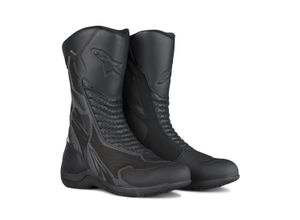 8021506619628 - Alpinestars Air Plus V2 Gore-Tex XCR Motorradstiefel - Schwarz - 45 - unisex