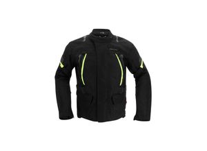 5415033305254 - Motorradjacke Phantom 3 Schwarz-Fluogelb