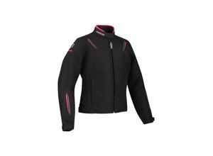 3660815008904 - Motorradjacke Meryll Schwarz-Rosa Kinder