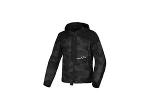 8718913105287 - Motorradjacke Territor Schwarz-Grau