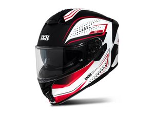 7630554962245 - iXS Integralhelm iXS iXS422 FG 22 Mattweiß-Rot