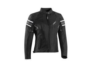 3661615477976 - Ilana Evo Damen Motorrad Textiljacke - Schwarz Weiss - S - female