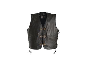 5415033063062 - Lederweste Gilet Sadic Schwarz XL