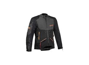 3661615496892 - Motorradjacke Ragnar Schwarz-Anthrazit-Orange