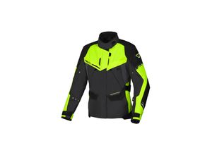 8718913107595 - Mundial Wasserdichte Damen Motorrad Textiljacke Grau Gelb XL