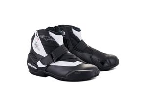 8059175346408 - Alpinestars SM-1 R V2 Motorradschuhe - Schwarz Weiss - 49 - unisex