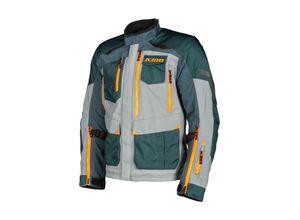 0687408020047 - KLIM Motorradjacke Carlsbad Petrol-Strike-Orange