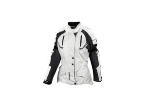 7630472641000 - GMS Taylor Damen Motorrad Textiljacke - Schwarz Grau - 10XL - female