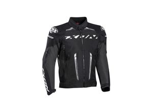 3661615459613 - Motorradjacke Blaster Schwarz-Weiß