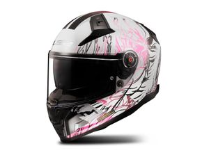 6923221128145 - Integralhelm FF811 VECTOR II DARFLO Weiß-Rosa