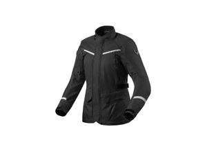 8700001363921 - REVIT! Motorradjacke RevIt! Voltiac 3 H2O Schwarz-Silber Damen