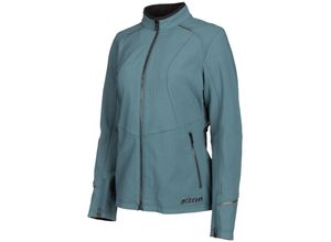 0840273701989 - Marrakesh Damen Motorrad Textiljacke - Blau - L - female