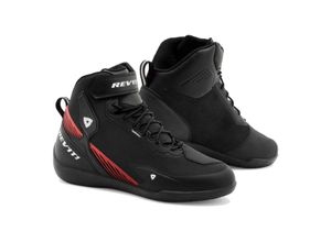 8700001377218 - Motorradschuhe RevIt! G-Force 2 H2O Schwarz-Neon Rot