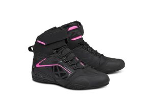 3661615550303 - Killer WP Damen Motorradstiefel - Schwarz Pink - 41 - female