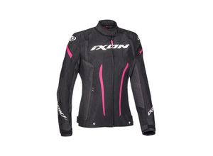 3661615422808 - Striker Damen Motorrad Textiljacke - Schwarz Pink - XL - female