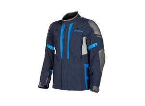 0840273707875 - KLIM Motorradjacke Latitude Dress Blau-Elektrisch Blau Limonade