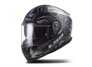 6923221111895 - Integralhelm FF811 VECTOR II Tropical Schwarz-Weiß