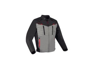 3660815161760 - Motorradjacke Otago Schwarz-Grau