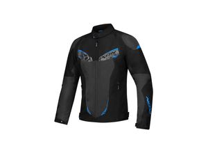 3661615633259 - Motorradjacke IXON Caliber Schwarz-Anthrazit-Blau