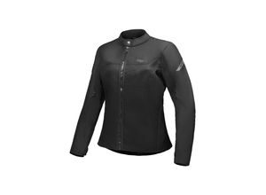 3661615573340 - Fresh-C Damen Motorrad Textiljacke - Schwarz - 6XL - female