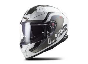 6923221112014 - Integralhelm FF811 VECTOR II Metric Weiß Titanium-Silber