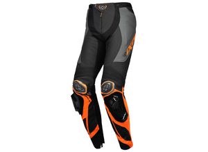 3661615583455 - Motorradhose VORTEX 3 Schwarz-Anthrazit-Orange