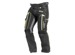 7630180118504 - GMS Motorradhose GMS Everest Schwarz-Anthrazit-Gelb