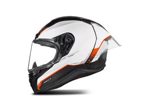 5600427098816 - Integralhelm XR3R Carbon Weiß-Rot