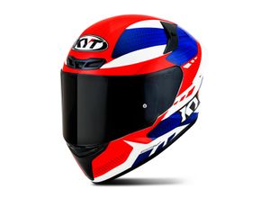 8020838357864 - KYT Integralhelm KYT TT-Course Gear Blau-Rot