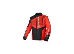 8718913135598 - Motorradjacke Crest Schwarz-Rot