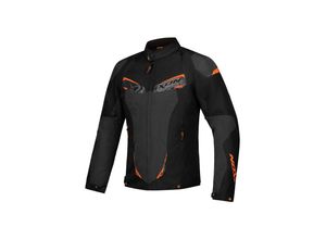 3661615633112 - Motorradjacke IXON Caliber Schwarz-Anthrazit-Orange