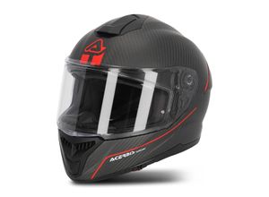 8052796815841 - Integralhelm Helmet Tarmak Schwarz-Rot