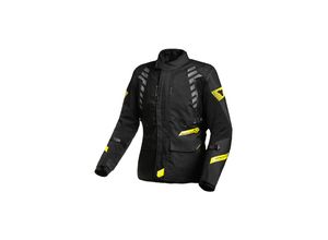 8718913093522 - Motorradjacke Ultimax Schwarz-Gelb Damen