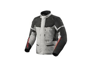 8700001365956 - REVIT! Motorradjacke RevIt! Outback 4 H2O Silber-Schwarz