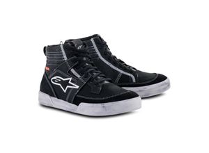 8059347004358 - Alpinestars Motorradschuhe Alpinestars AGELESS RIDING Schwarz-Weiß-Cool Grau