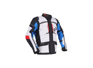 5415033279043 - Motorradjacke Brutus GTX Grau-Blau-Rot