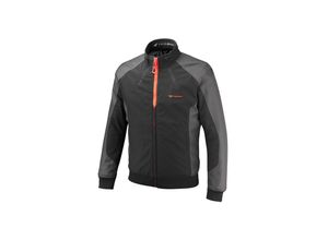 3661615745037 - Motorradjacke Siwa Schwarz-Anthrazit-Hellrot