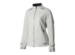 0681573629845 - Marrakesh Damen Motorrad Textiljacke - Grau - L - female