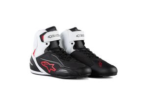 8033637964171 - Alpinestars Motorradschuhe Alpinestars Faster-3 Schwarz-Weiß-Rot