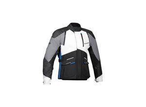 3661615542384 - Balder Motorrad Textiljacke - Schwarz Grau Blau - XL - unisex