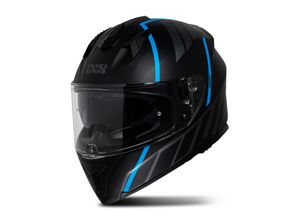 7630554961750 - iXS Integralhelm iXS iXS217 20 Mattschwarz-Hellblau