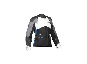 3661615543268 - Motorradjacke Balder Schwarz-Grau-Blau Damen