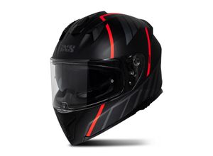 7630554961712 - iXS Integralhelm iXS iXS217 20 Mattschwarz-Rot