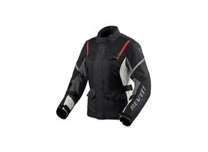 8700001351010 - REVIT! Motorradjacke RevIt! Horizon 3 H2O Schwarz-Rot Damen