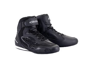 8059347155838 - Motorradstiefel Alpinestars Faster-3 Rideknit Schwarz-Dunkelgrau