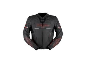 3435980329327 - Motorradjacke Nitros Schwarz-Rot